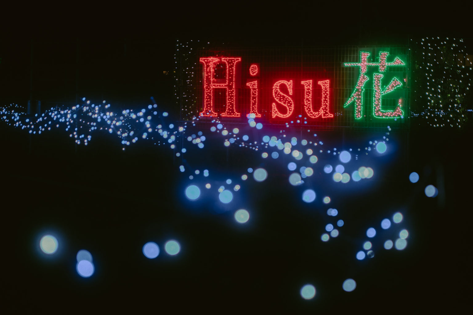 暮らすように旅する庄内「SHONAI Fun!」藤島のイルミネーション「Hisu花」